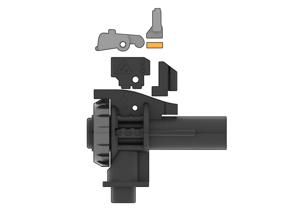 Top-Down-Center (TDC) Bracket Integration Kit for: G&G CM16 Rotary ...