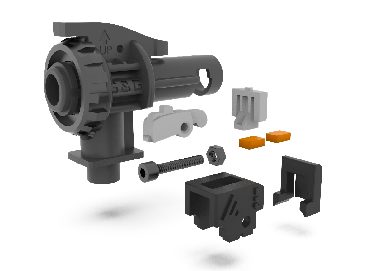 G&G CM16 Rotary - Top-Down-Center (TDC) Bracket Integration Kit ...