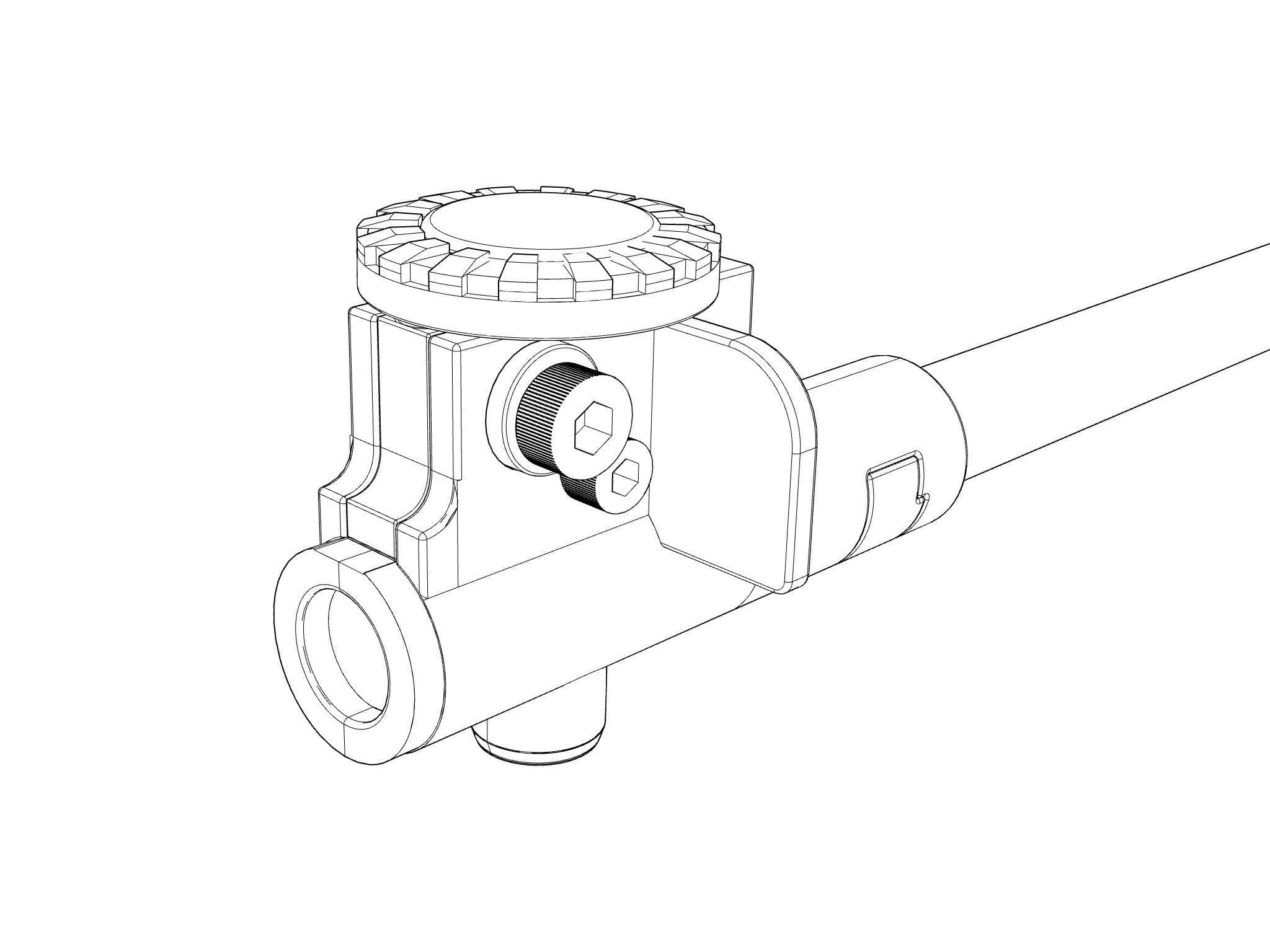 ASG Scorpion Evo Hop-up Chamber - Top-Down-Center (TDC) Bracket Integr ...