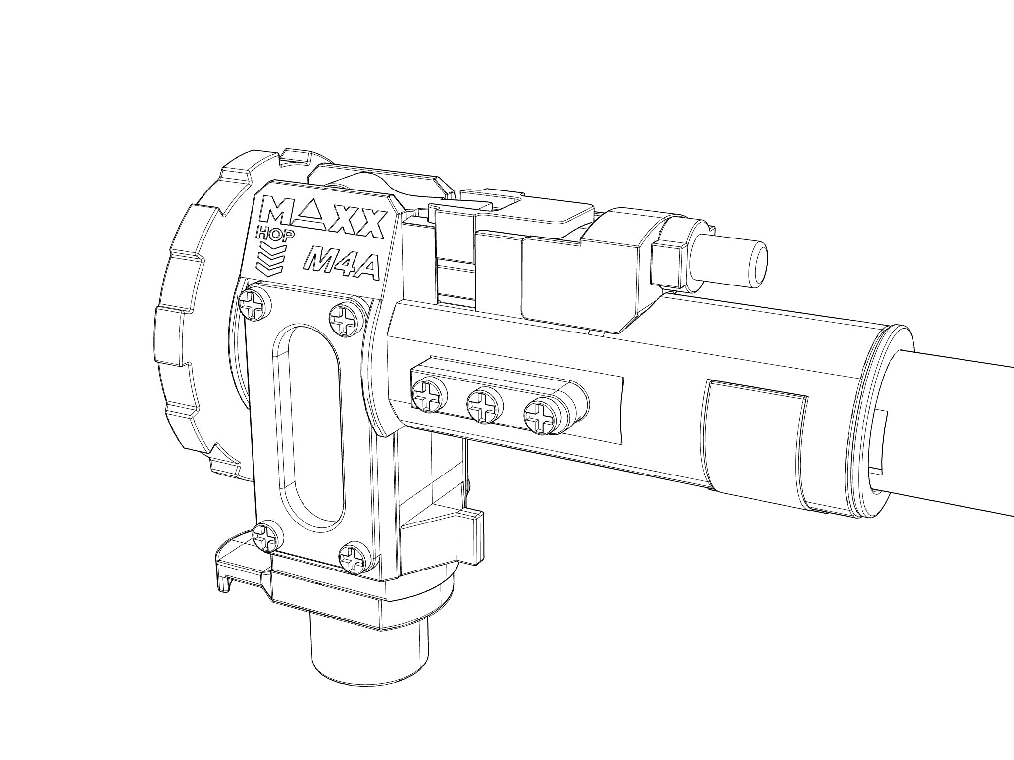 Maxx Model Hop-up Chamber (New Gen M4A) - True Centering Unit (TCU ...